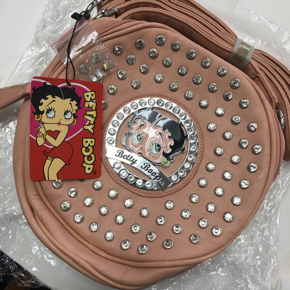 Betty Boop | Bags | Betty Boop Rhinestone Body Bag | Poshmark